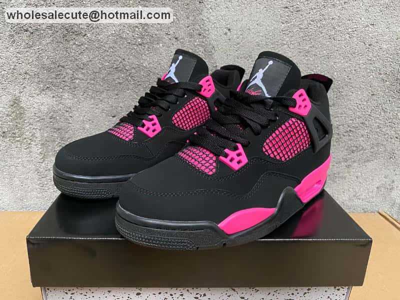Mens & Womens Air Jordan 4 Retro thunder pink - Wholesale Price ...