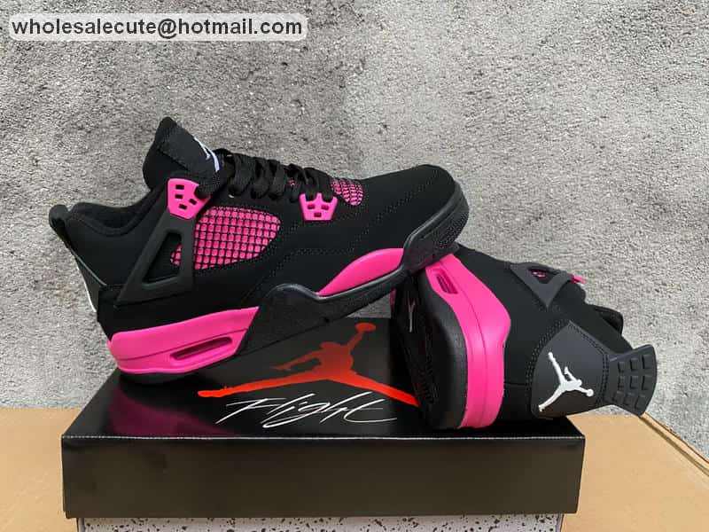 Mens & Womens Air Jordan 4 Retro thunder pink - Wholesale Price ...