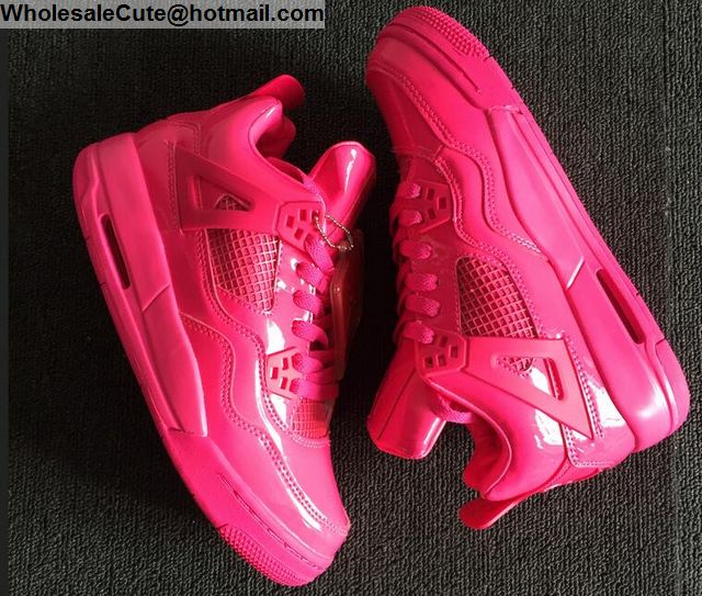 Air Jordan 4 Retro All Pink Womens Shoes -15693 - Wholesale Sneakers
